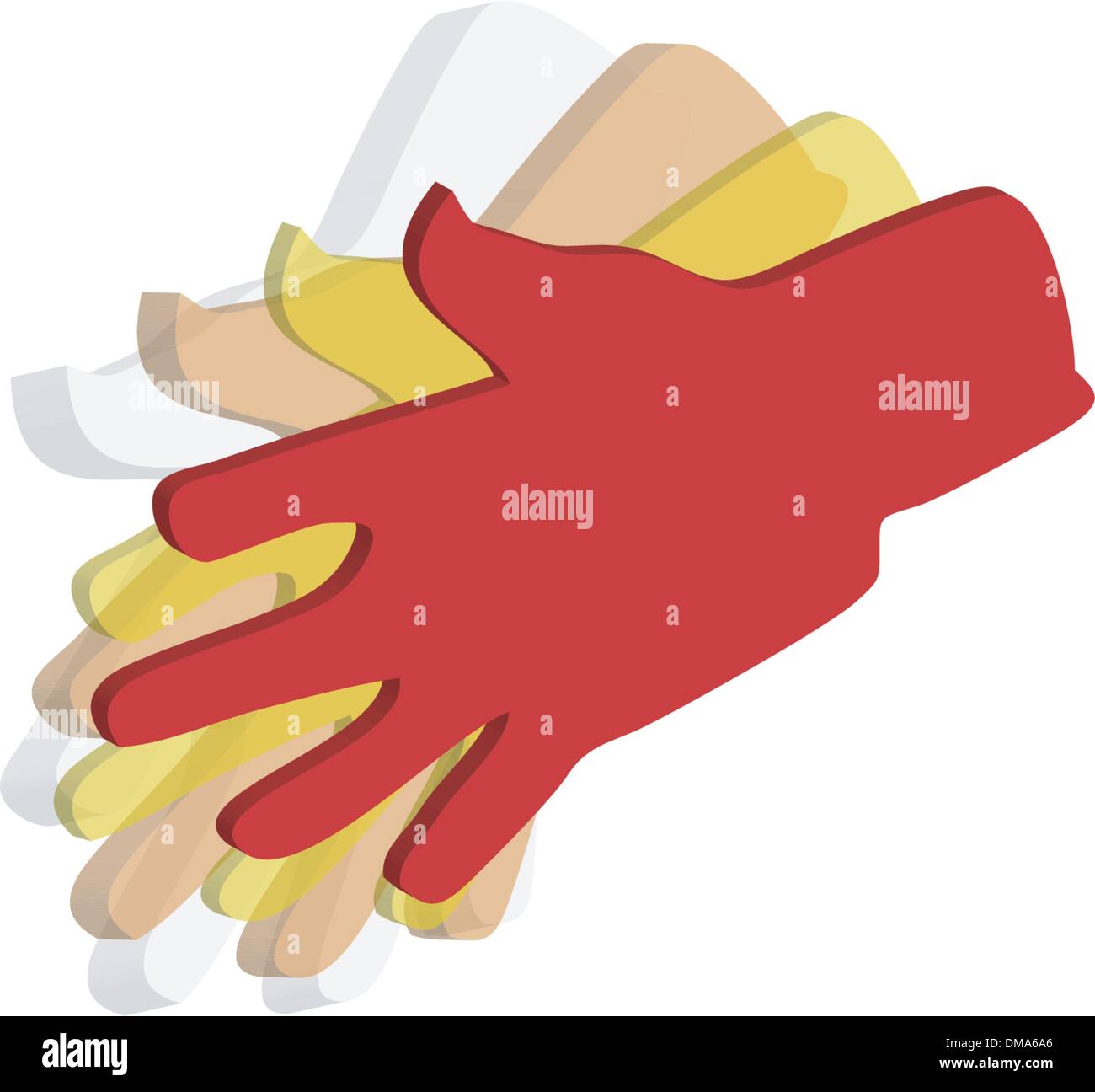 Hands moving Stock Vector Images - Alamy