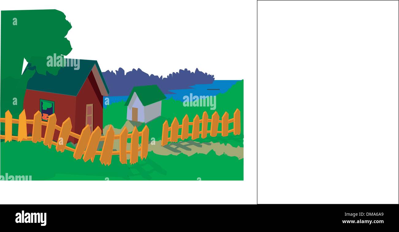 Idyll vector vectors Stock Vector Images - Alamy