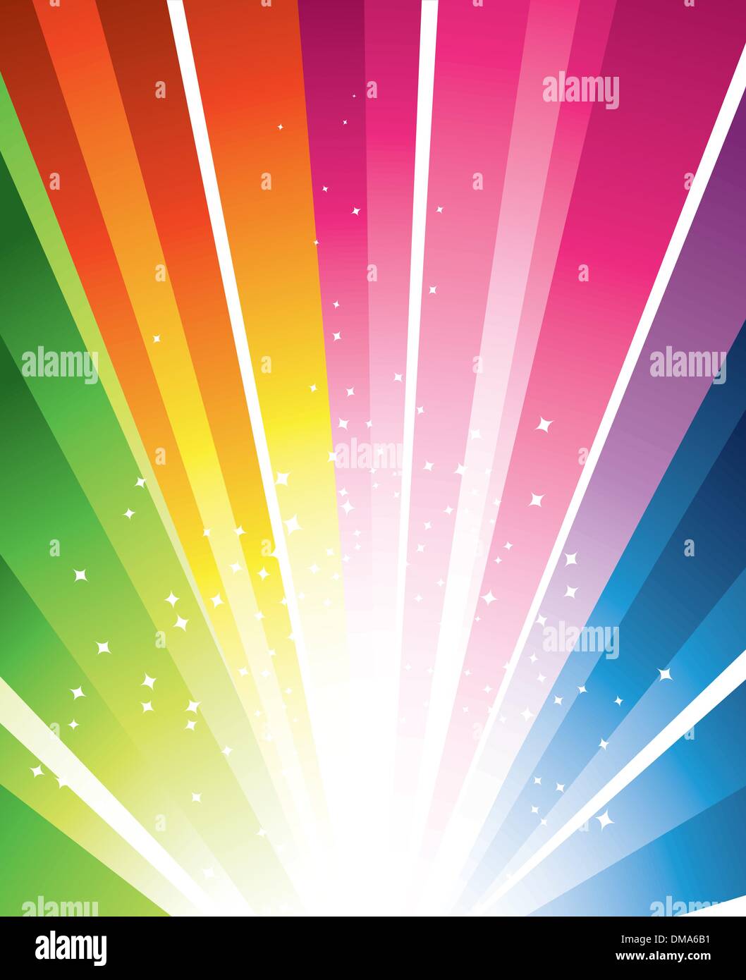 Orange blue color burst colorful Stock Vector Images - Alamy