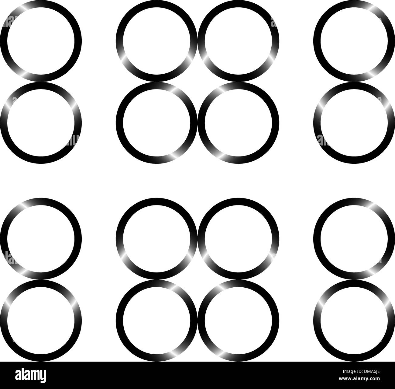 Abstract art black dot Stock Vector Images - Alamy