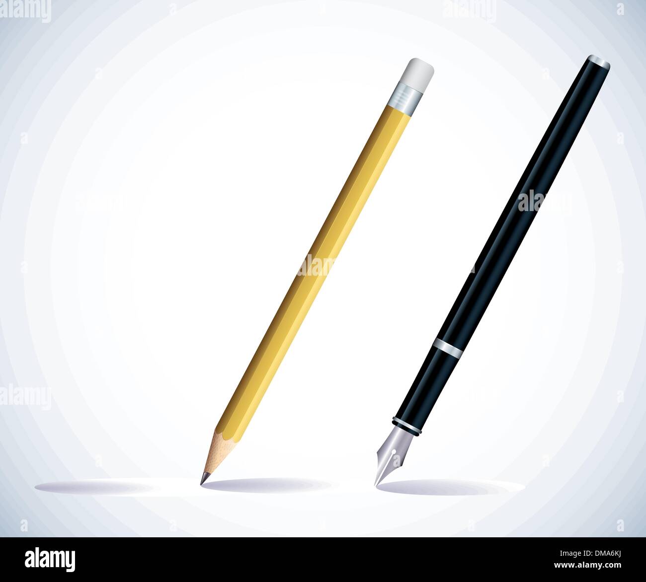 Pencil accessory tool Stock Vector Images - Alamy