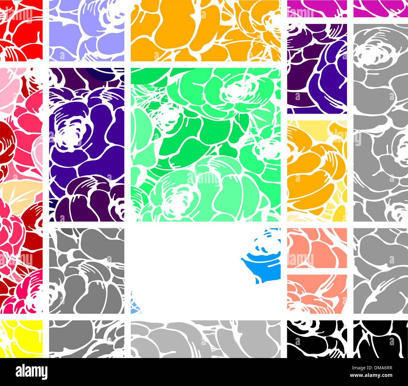 Unique rose layout Stock Vector Image & Art - Alamy