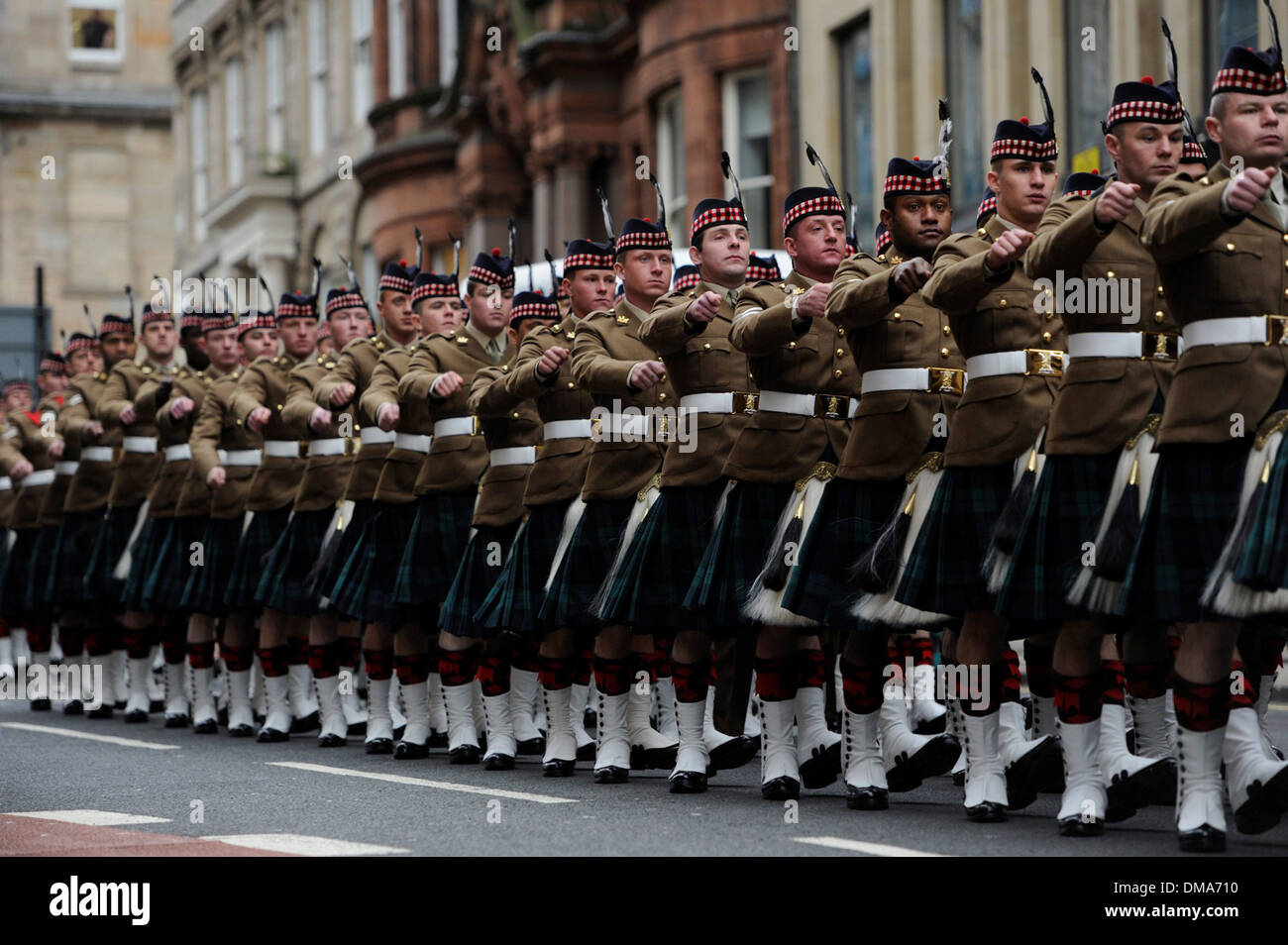2nd Battalion The Royal Regiment of Scotland (2 SCOTS) mark their ...