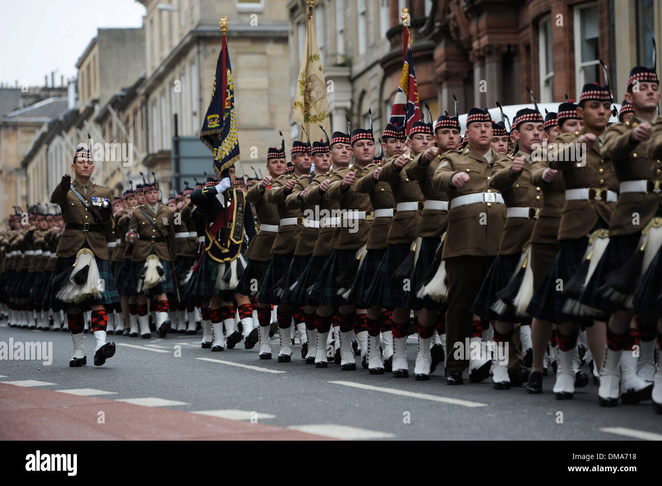 2nd Battalion The Royal Regiment of Scotland (2 SCOTS) mark their ...