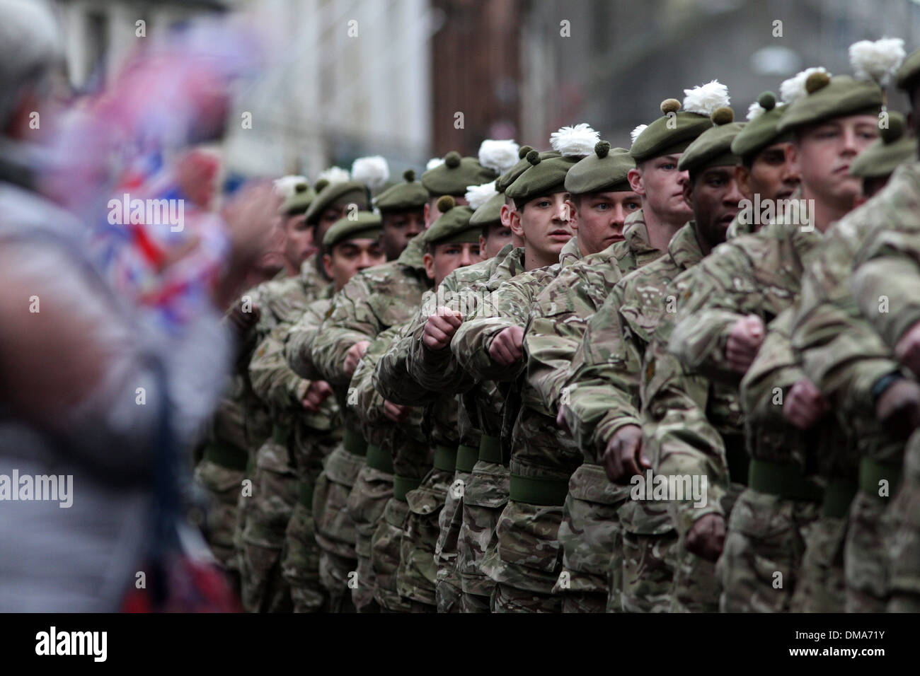 2nd Battalion The Royal Regiment of Scotland (2 SCOTS) mark their ...