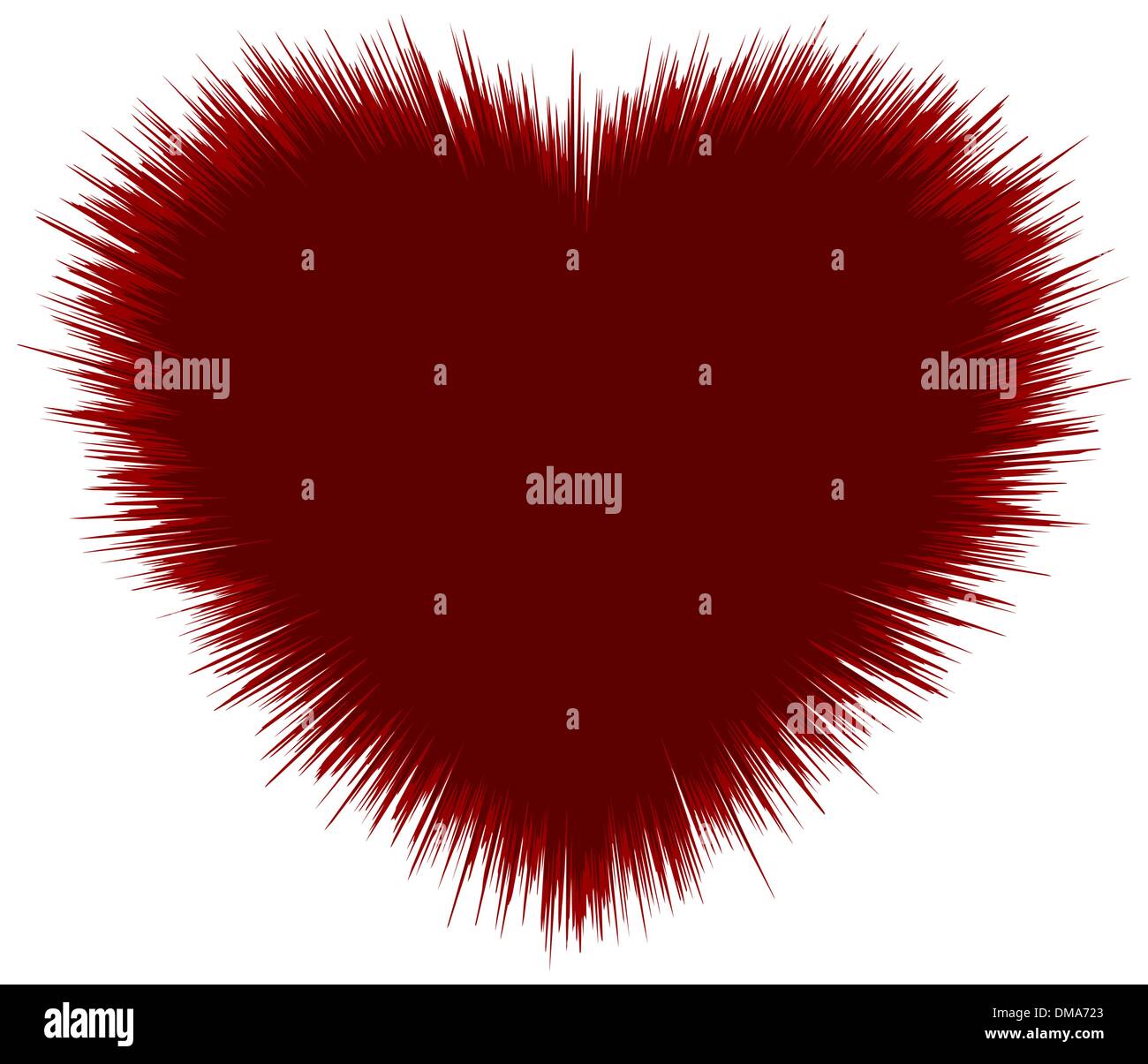 Burst shape vector Cut Out Stock Images & Pictures - Alamy