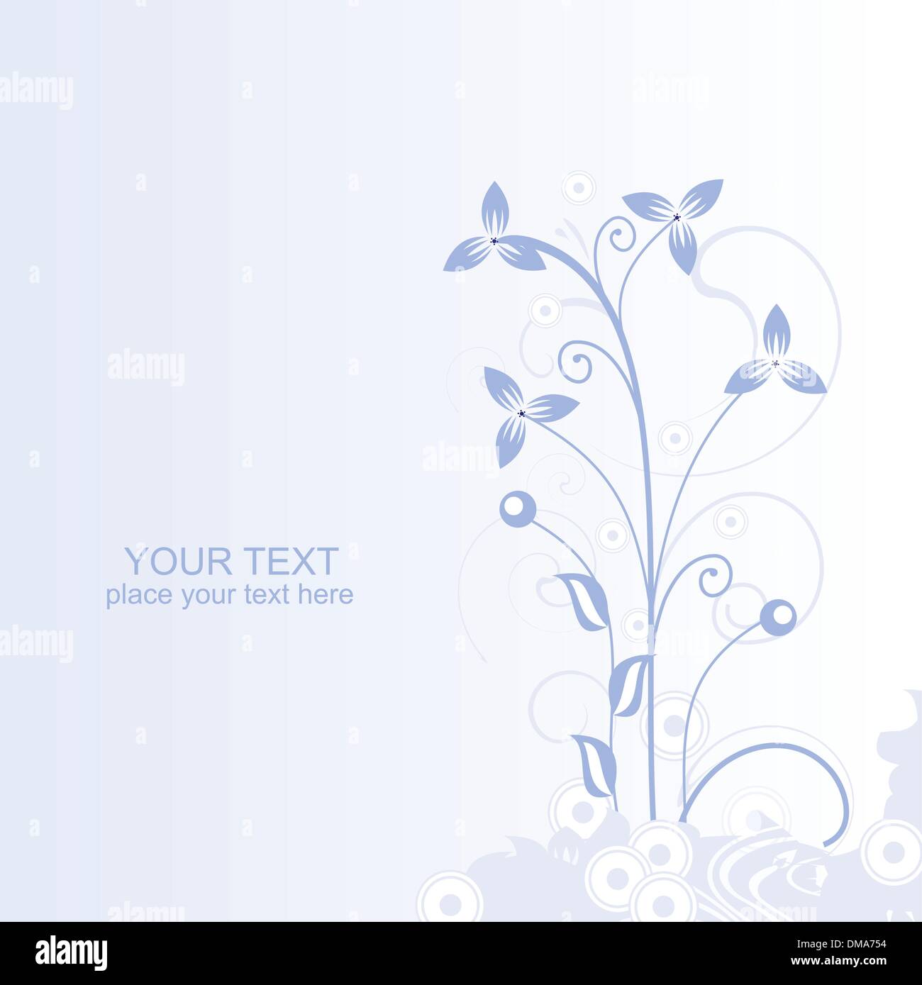 Abstract flowers background Stock Vector Image & Art - Alamy