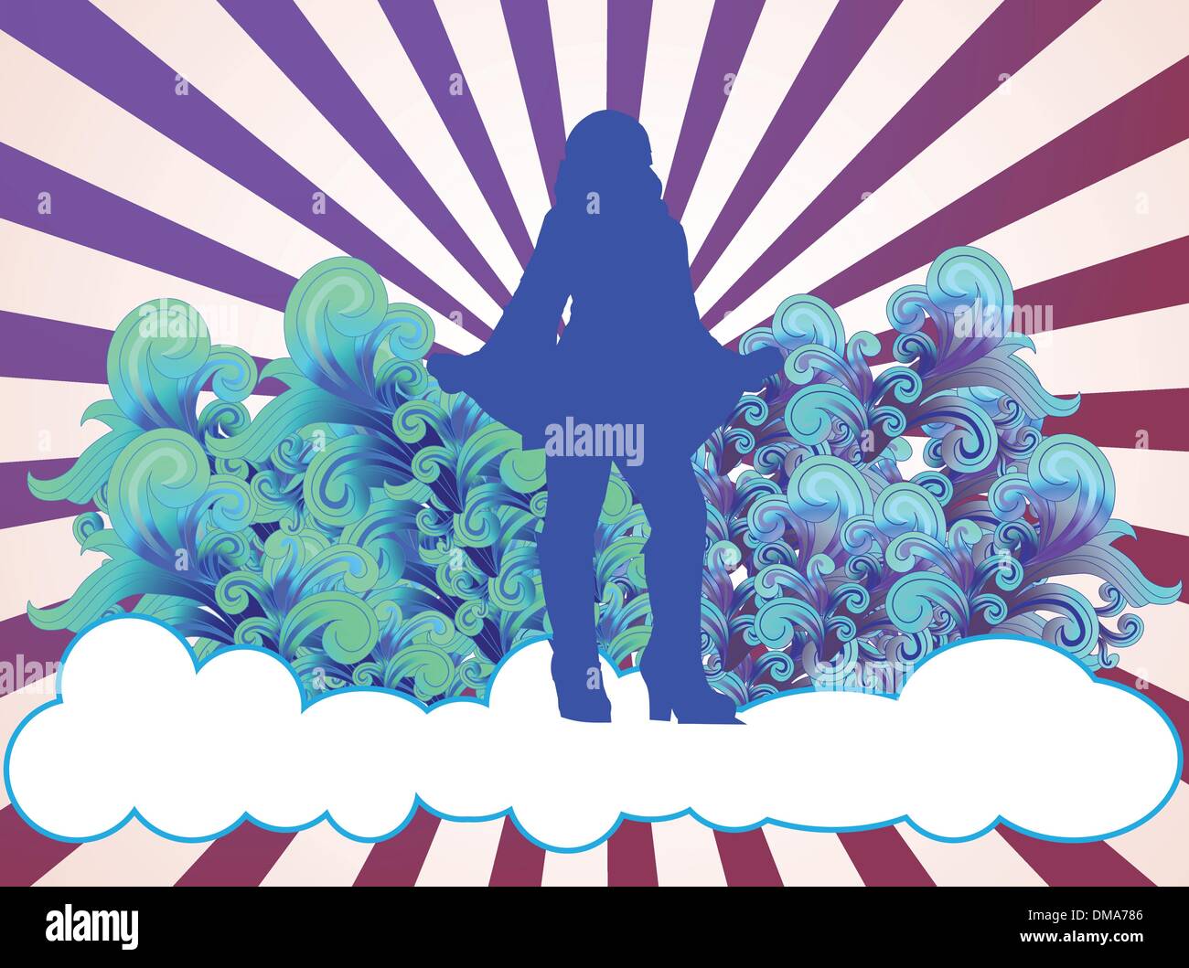 Dancing young Stock Vector Images - Alamy