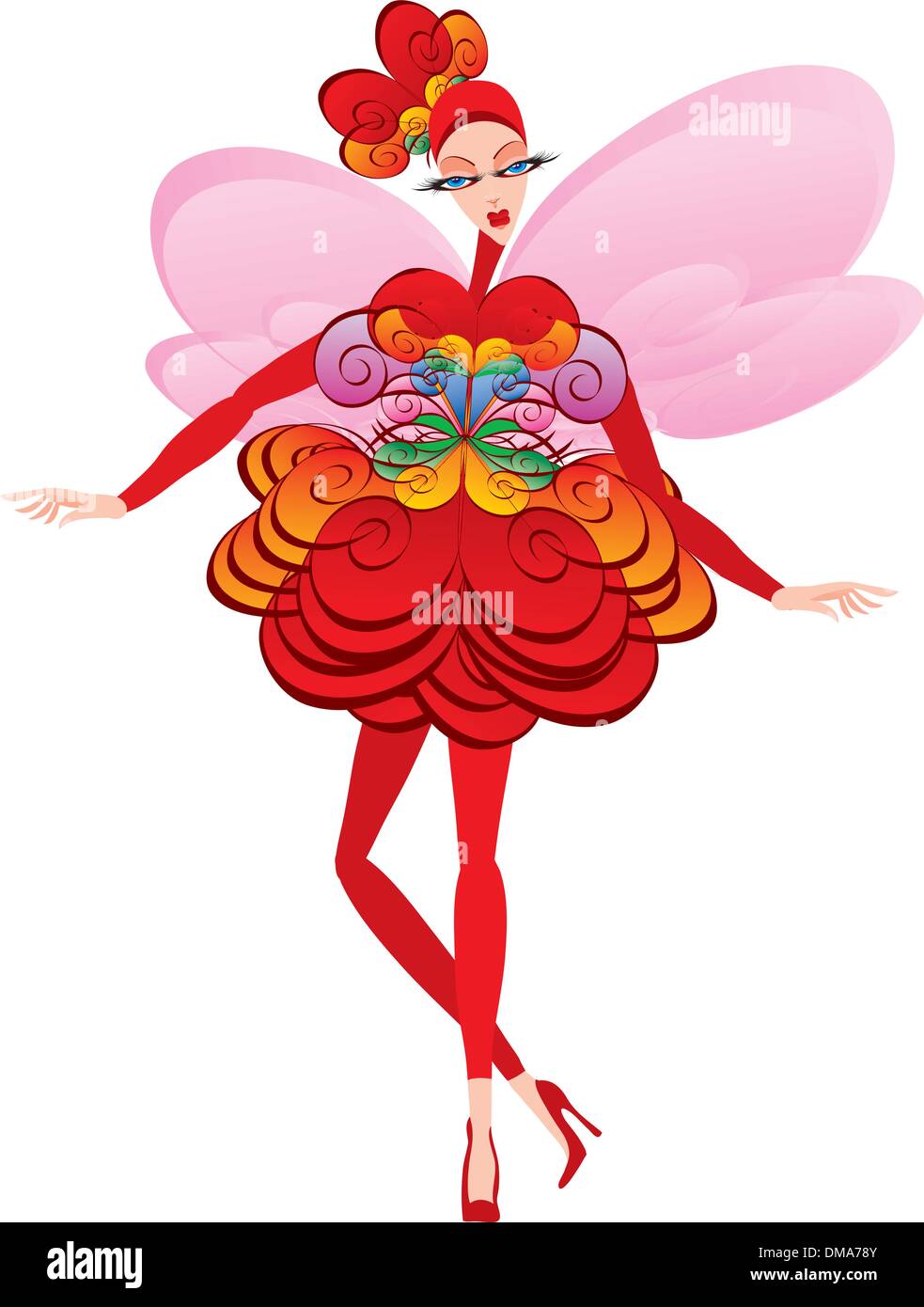 Actress wife Stock Vector Images - Alamy