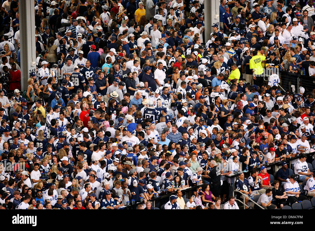 FOR SPORTS - Fans fill Cowboys Stadium in Arlington, Tx Sunday Sept. 20 ...