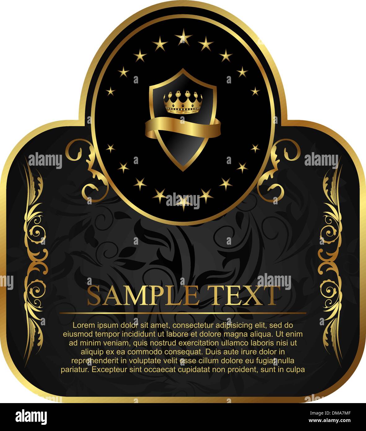 royal label for design packing Stock Vector Image & Art - Alamy