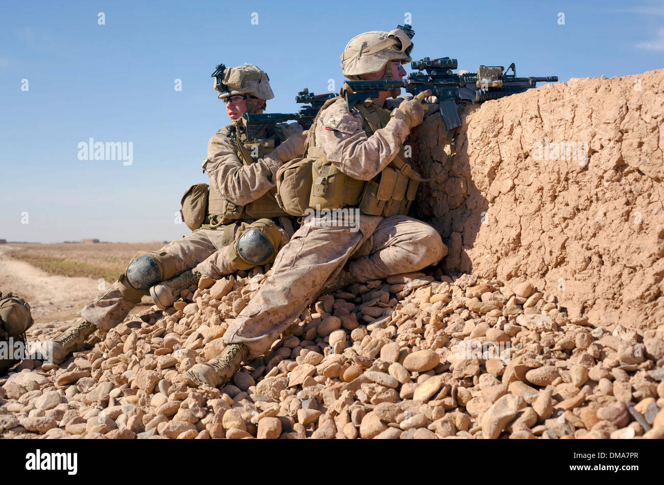 Marines In Firefight