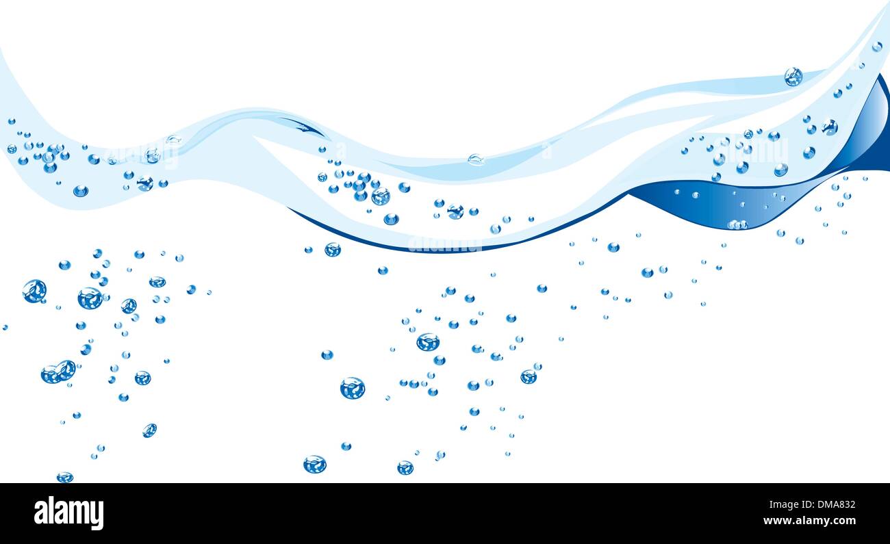 Abstract elegant wave design bubbles hi-res stock photography and ...