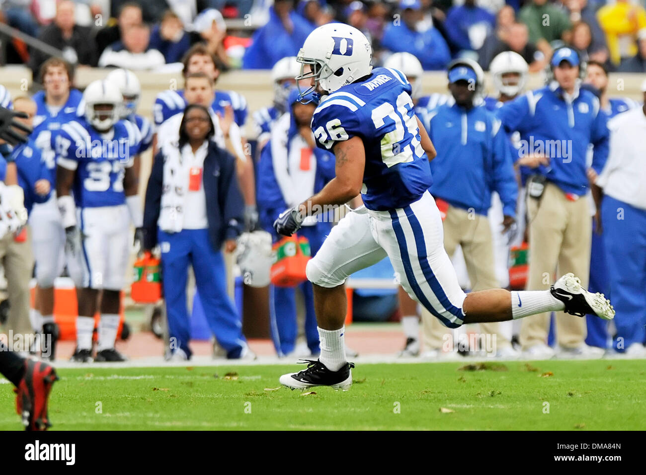Oct. 24, 2009 - Durham, North Carolina, U.S - 24 October 2009: Duke's ...