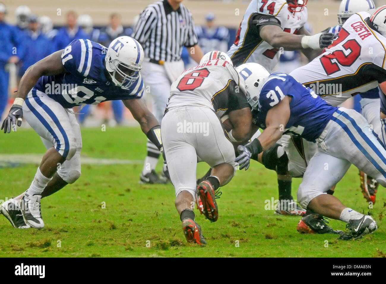 Oct. 24, 2009 - Durham, North Carolina, U.S - 24 October 2009: Maryland ...