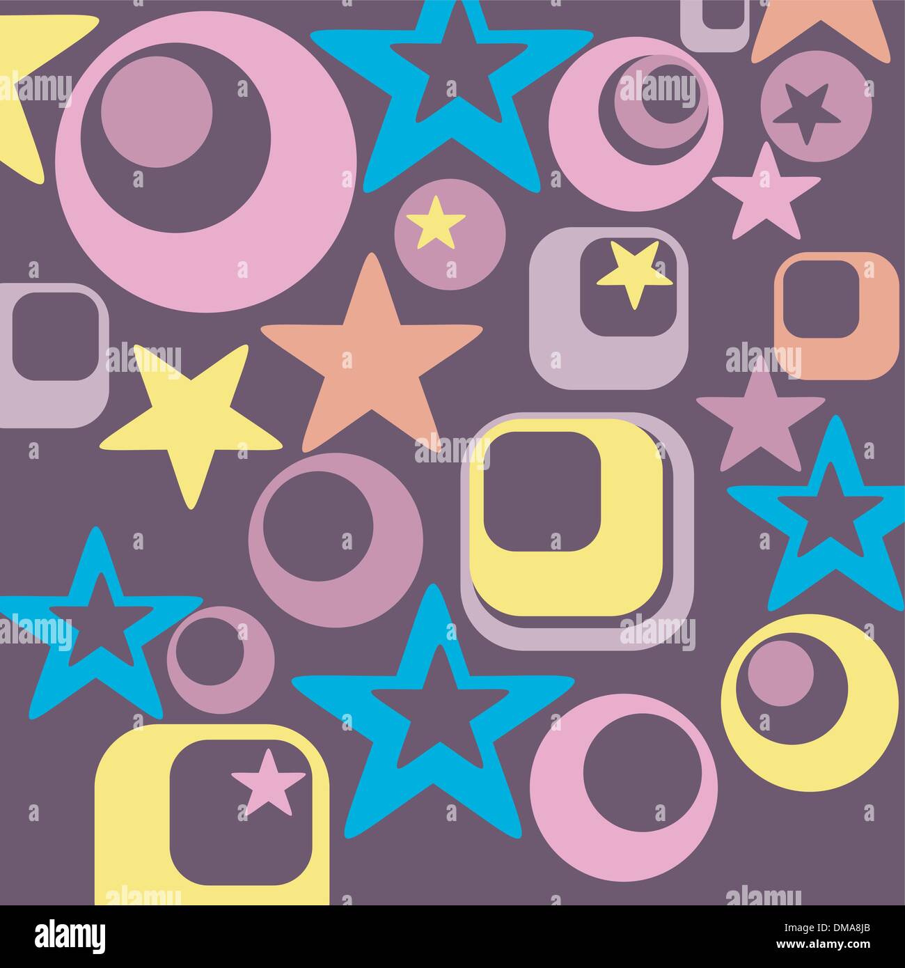 vector background with stars Stock Vector Image & Art - Alamy