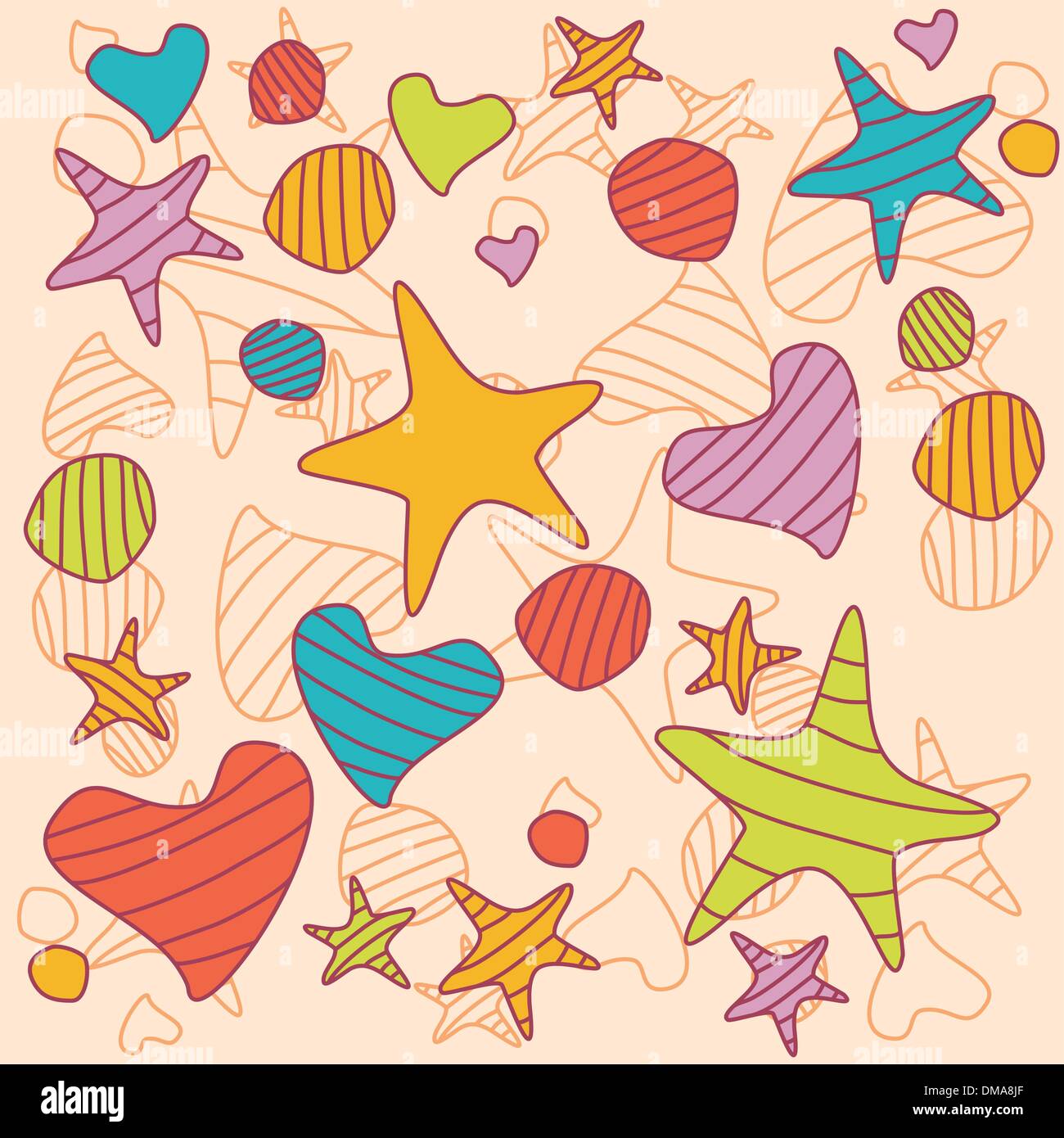 Funny background Stock Vector Images - Alamy