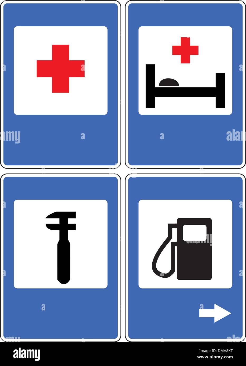 Warning signs for hospital hi-res stock photography and images - Alamy