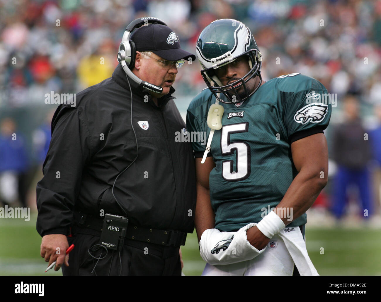 Nov 01, 2009 - Philadelphia, Pennsylvania, USA - Eagles Head Coach ANDY ...