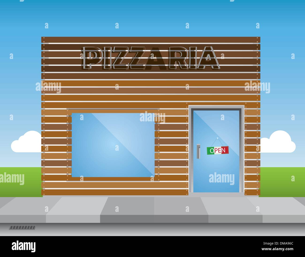 Shop front vector vectors hi-res stock photography and images - Alamy