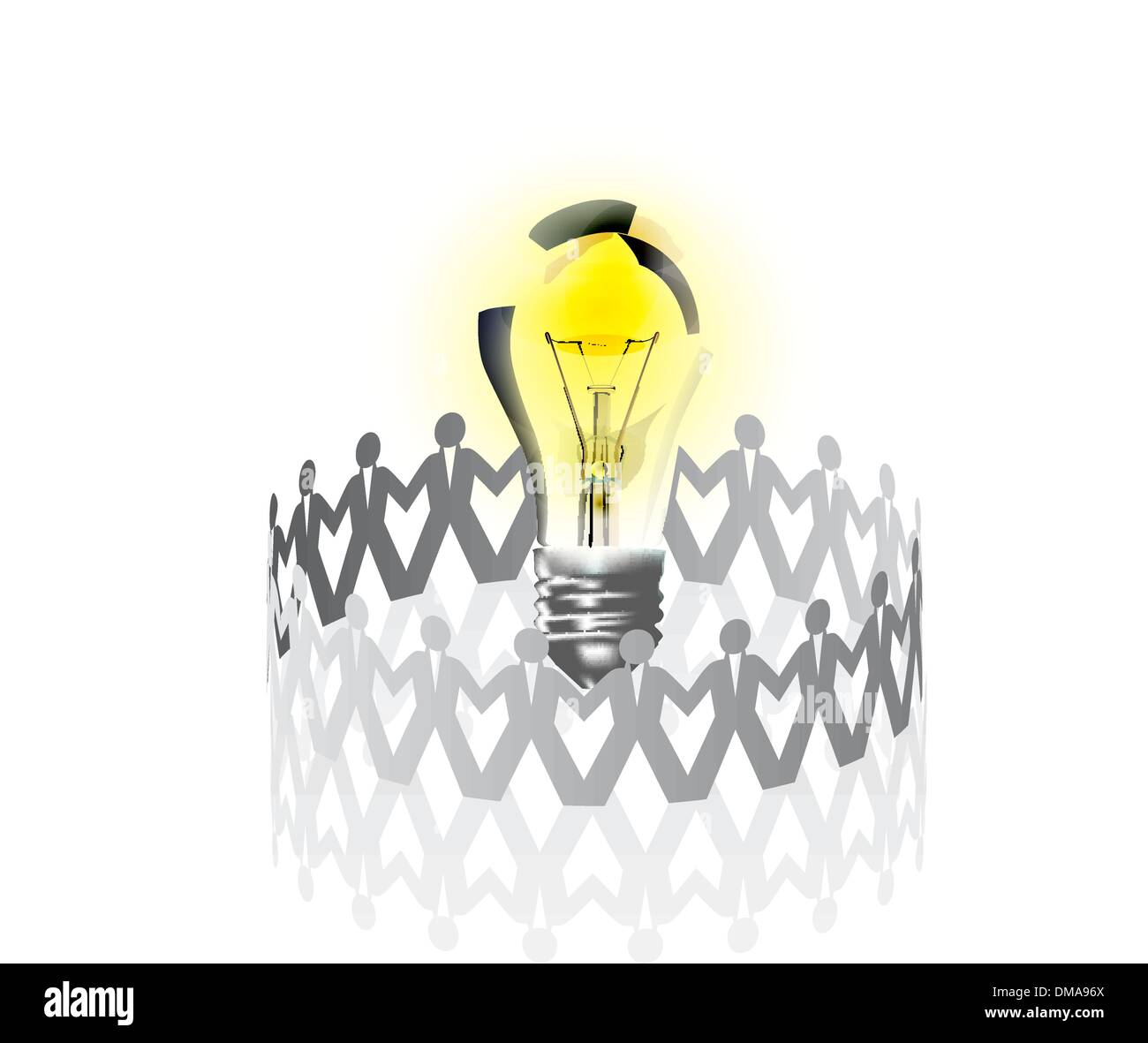 Paper positive Stock Vector Images - Alamy