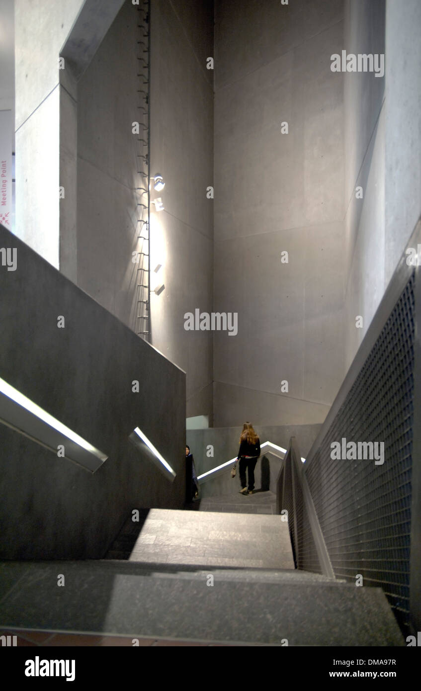 Jewish Museum Berlin, Berlin, Germany. Architect: Daniel Libeskind ...