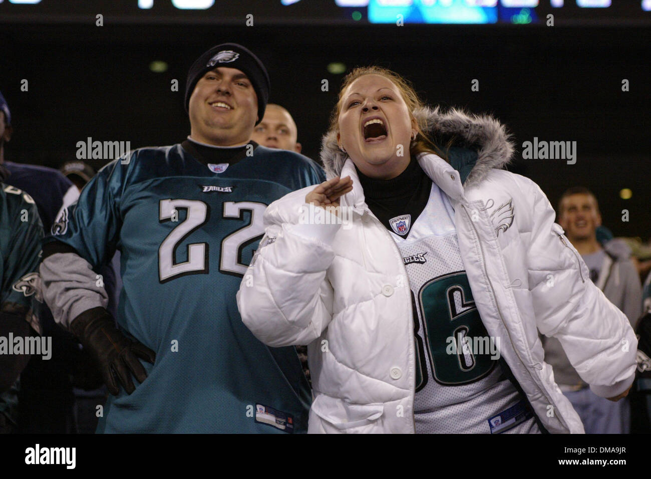 Philadelphia eagles fan hi-res stock photography and images - Alamy