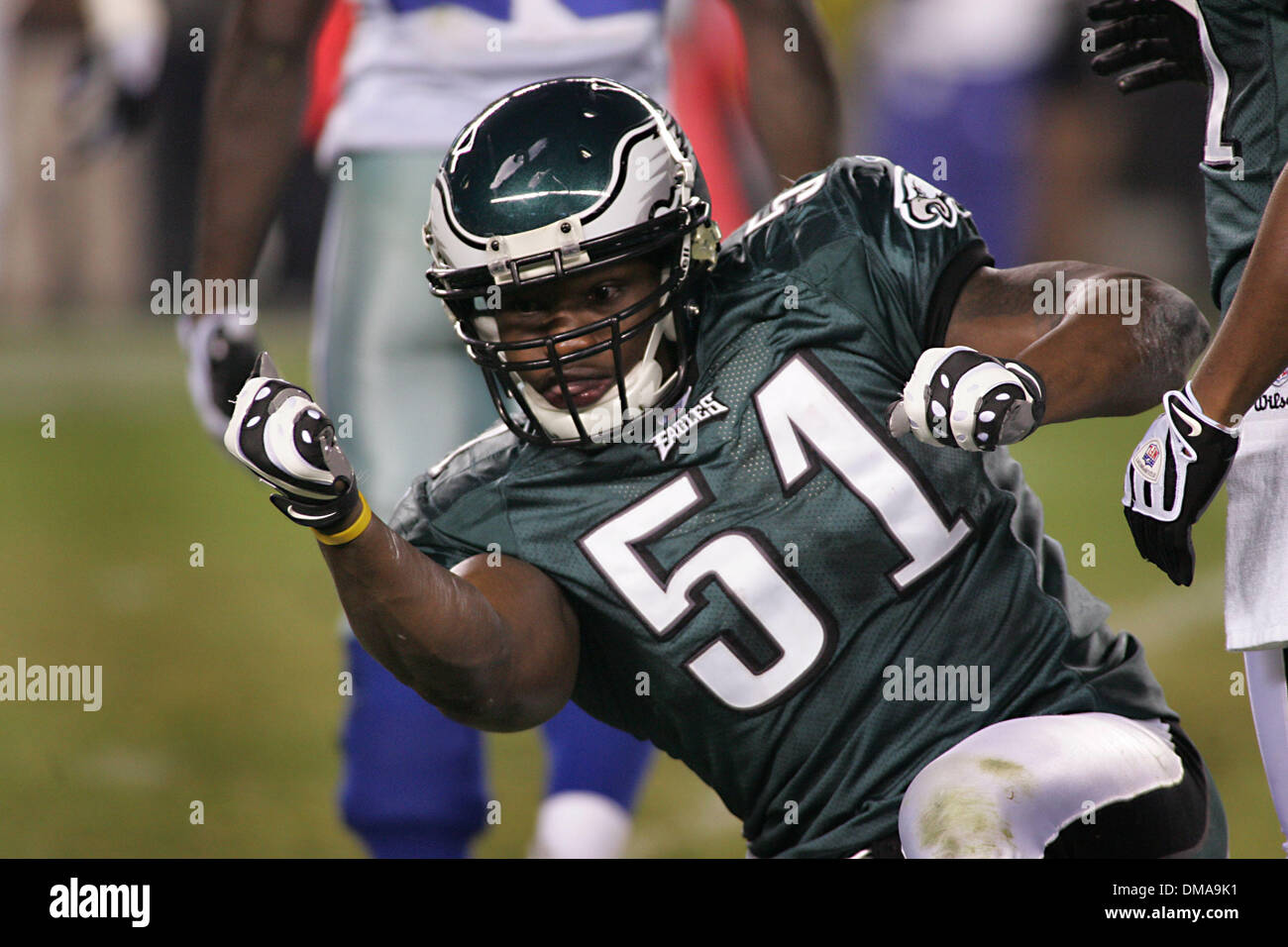 Nov 08, 2009 - Philadelphia, Pennsylvania, USA - Philadelphia Eagles LB ...