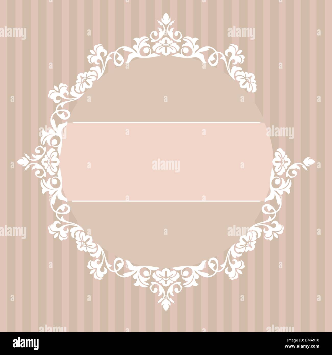 Vintage decorative frame hi-res stock photography and images - Alamy