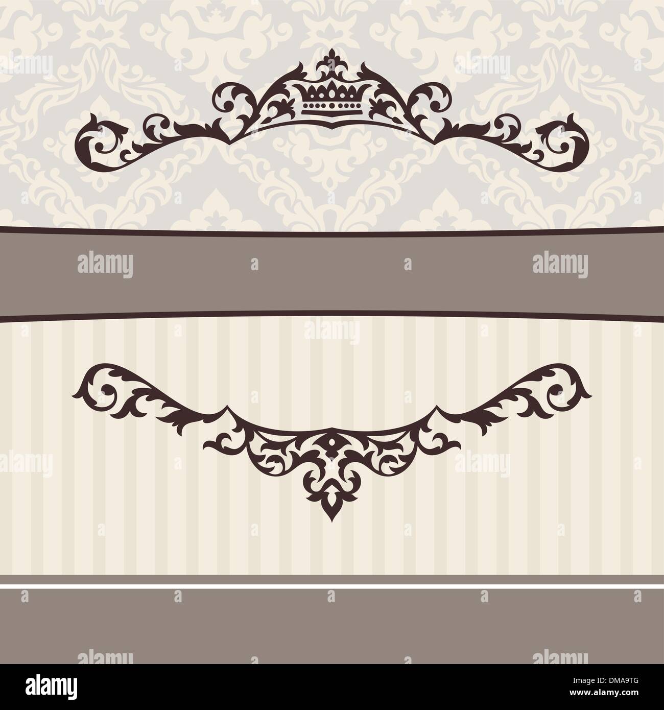 decorative vintage frame Stock Vector Image & Art - Alamy