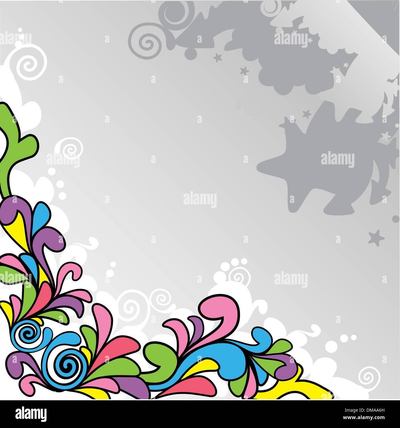 vector abstract cartoon background Stock Vector Image & Art - Alamy