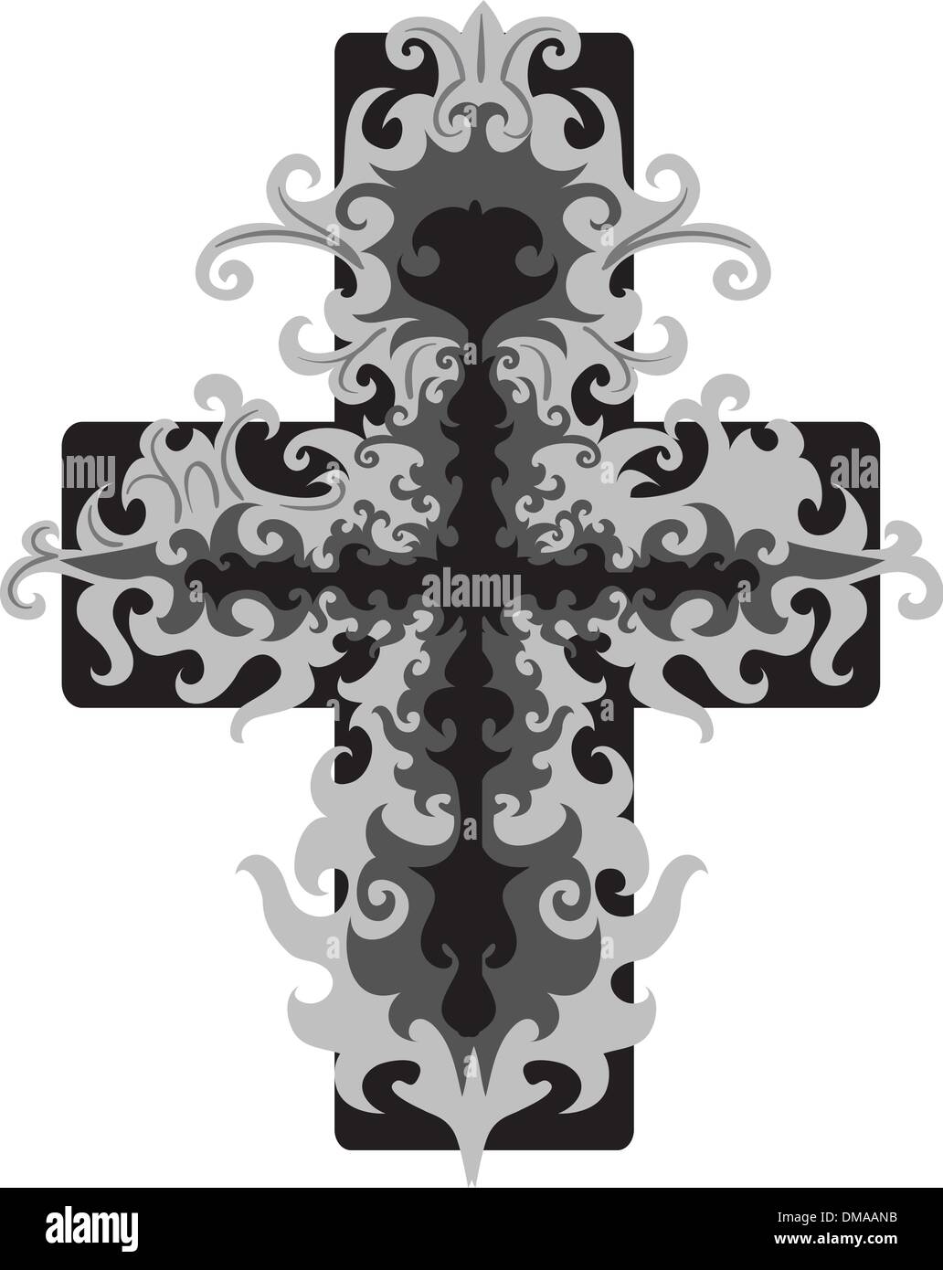 Picture cross Stock Vector Images - Alamy