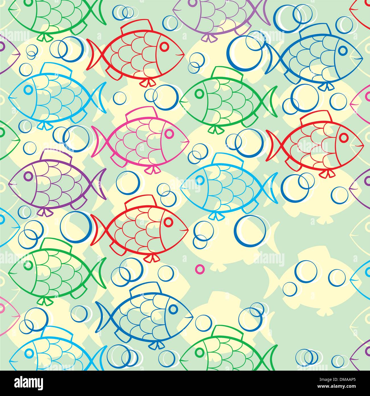 Background from small fishes Stock Vector Image & Art - Alamy