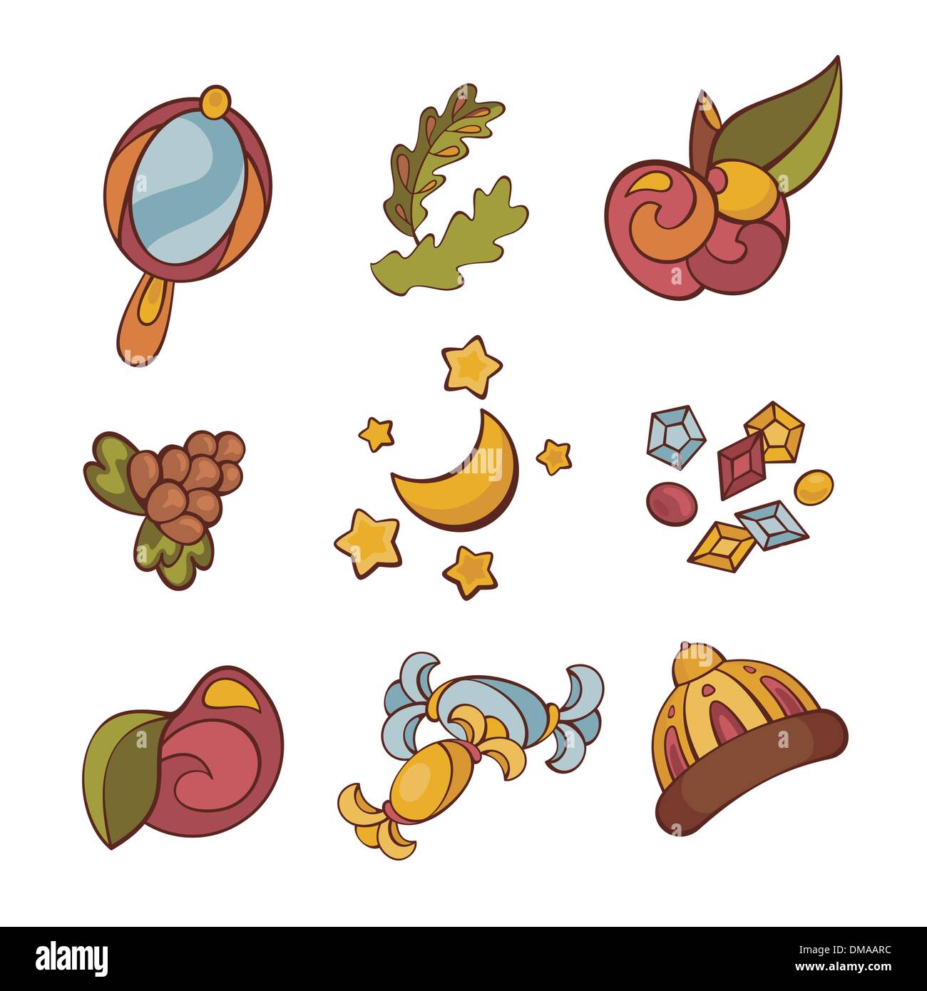Things vector vectors hi-res stock photography and images - Alamy