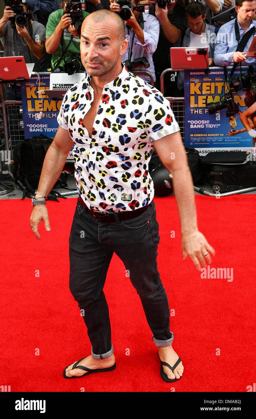 Louie Spence 'Keith Lemon Film' World premiere held at Odeon West End ...
