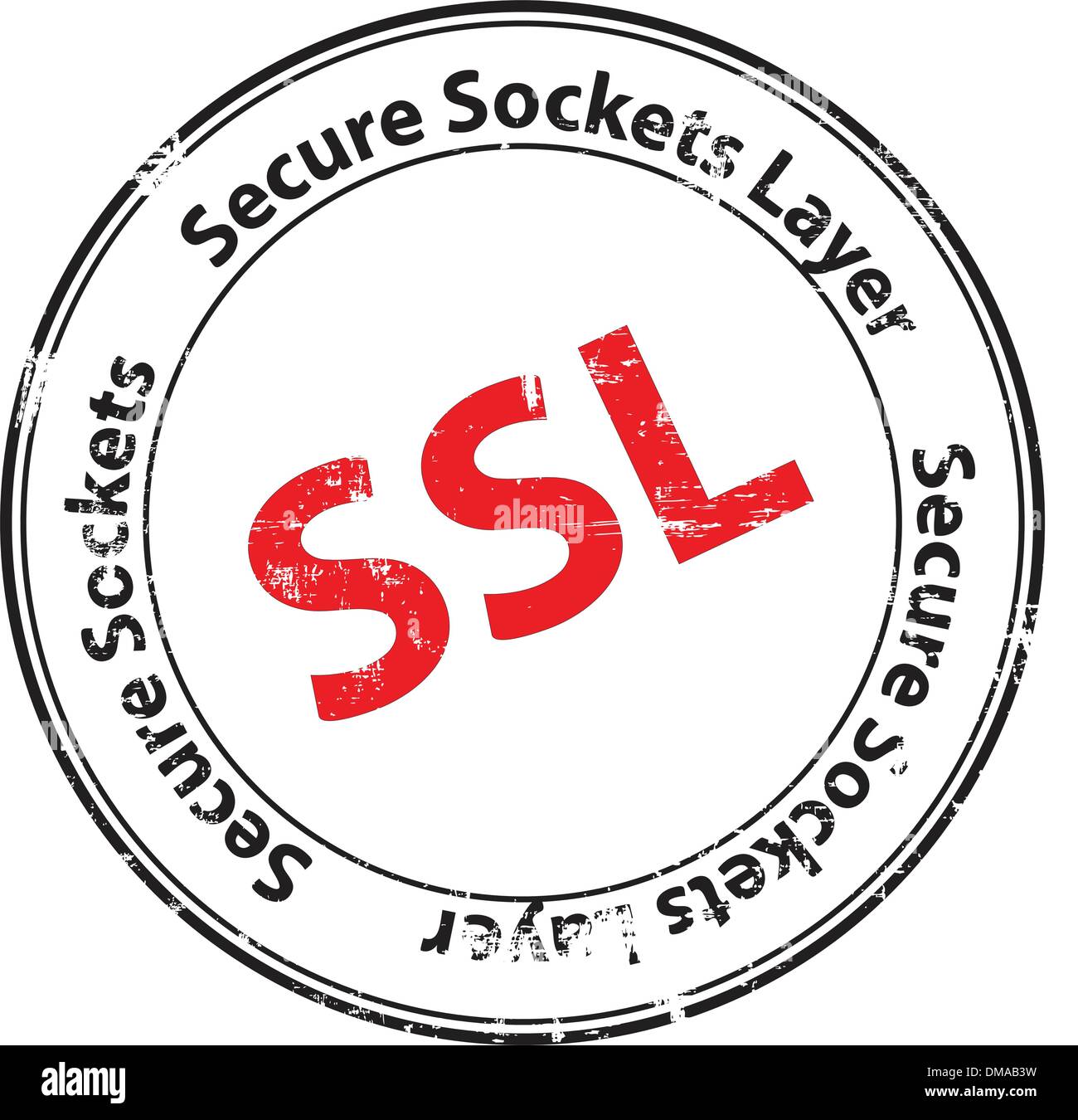 Online computer security ssl illustration Stock Vector Image & Art - Alamy