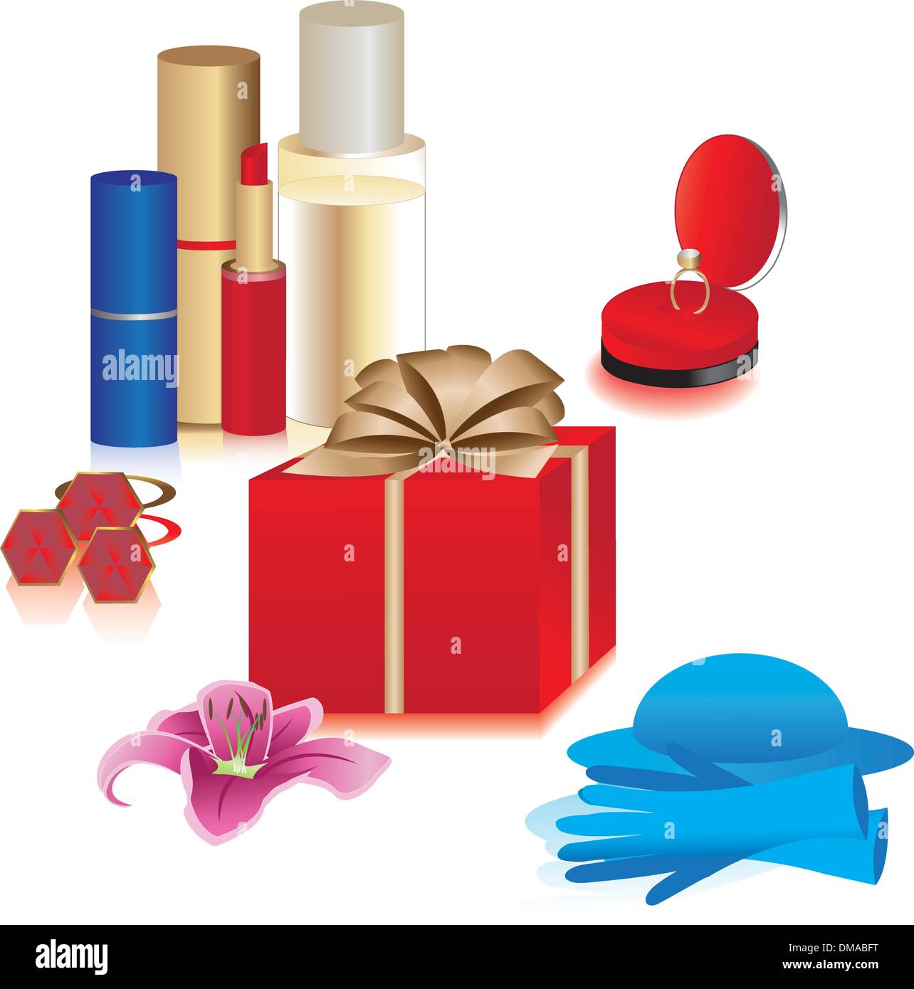 Lady in gold Stock Vector Images - Alamy