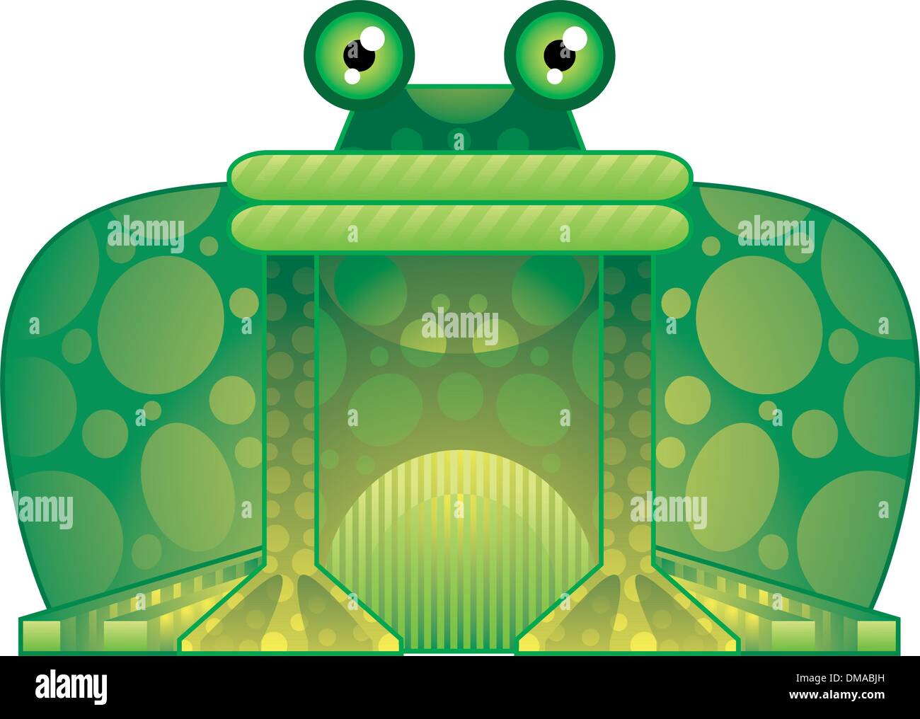 Frog camouflage amphibian Stock Vector Images - Alamy
