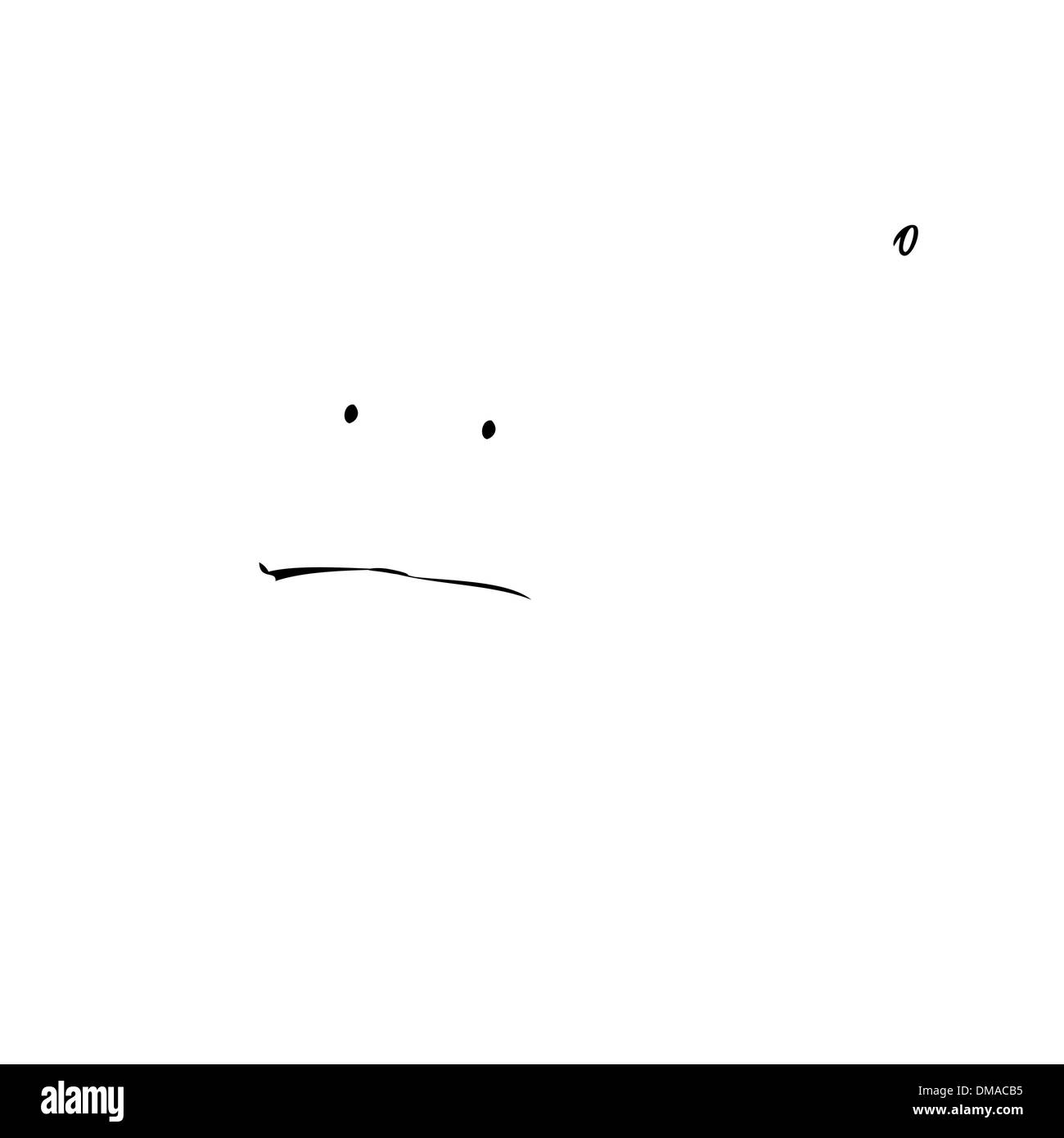 Sad clown drawing illustration hi-res stock photography and images - Alamy