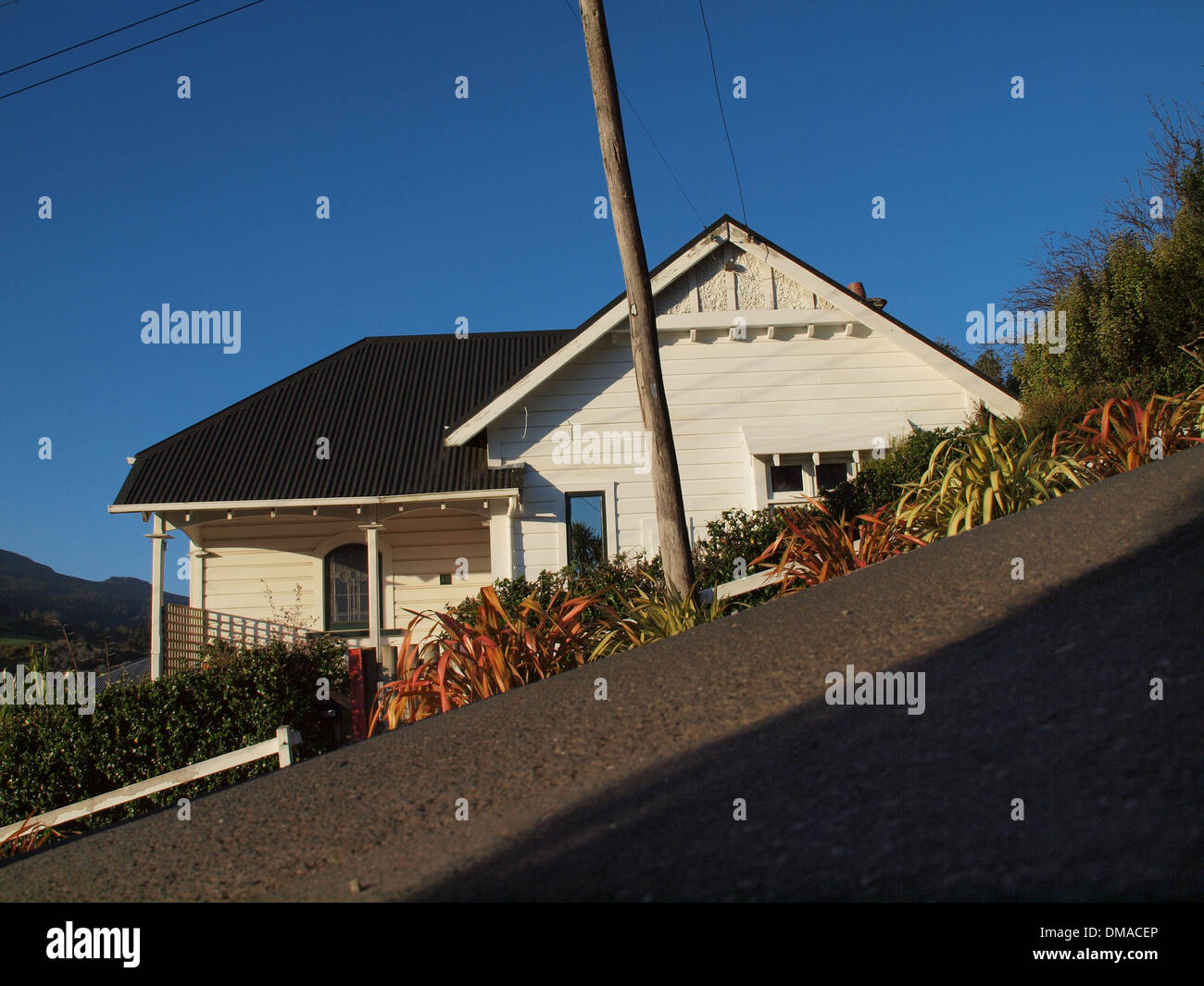 The world's steepest residential street, Baldwin Street, in Dunedin ...