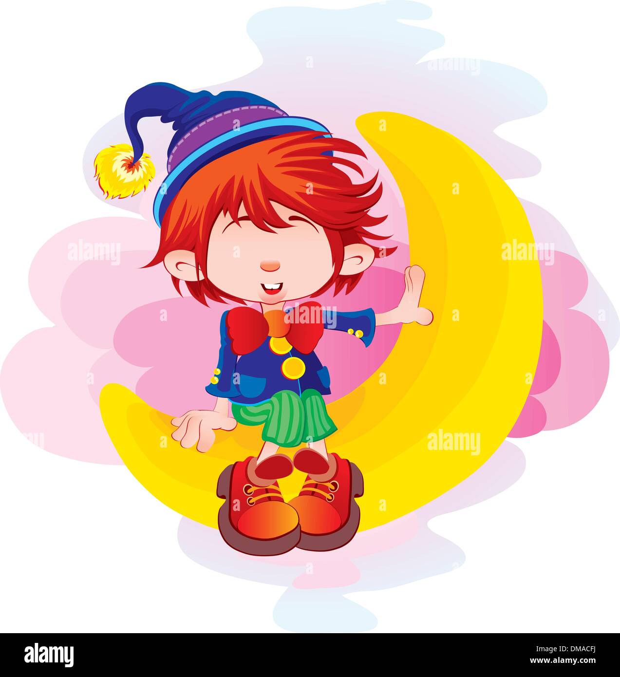 Big moon Stock Vector Images - Alamy