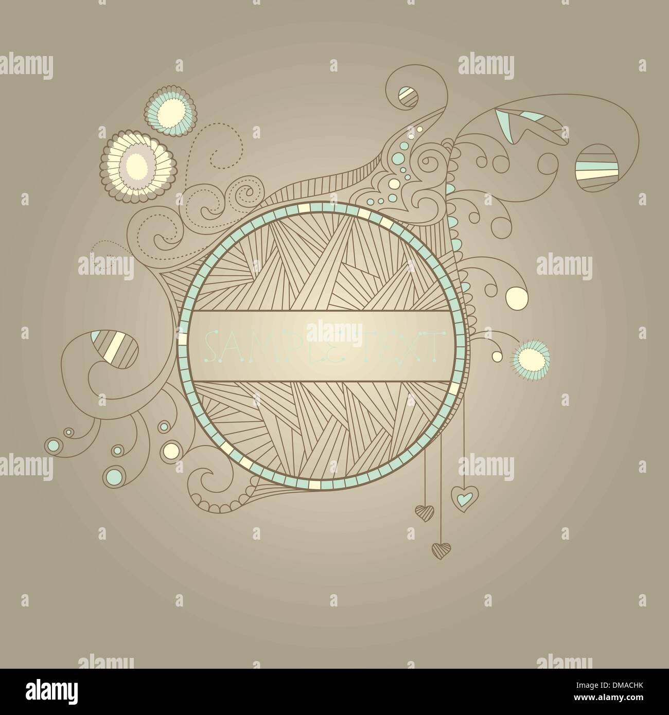 Frame text blue lines Stock Vector Images - Alamy