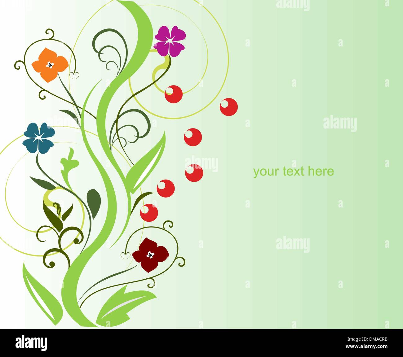 Abstract flower design Stock Vector Image & Art - Alamy