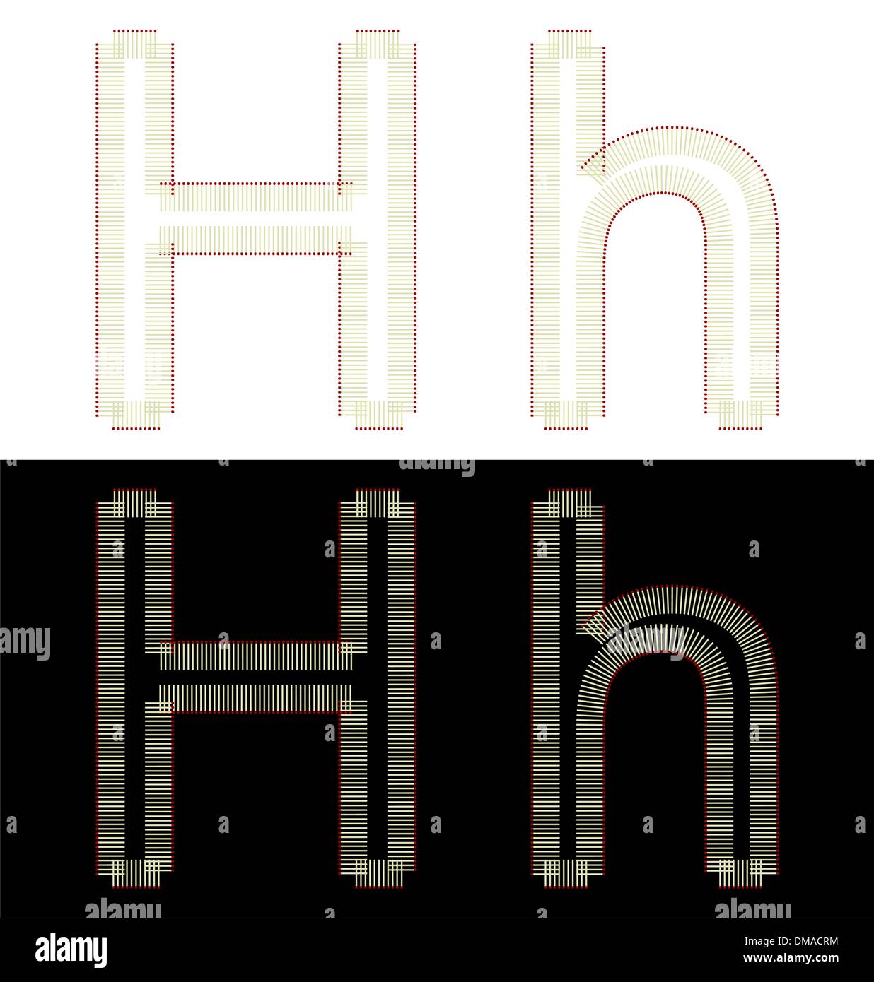 Matches texture Stock Vector Images - Alamy