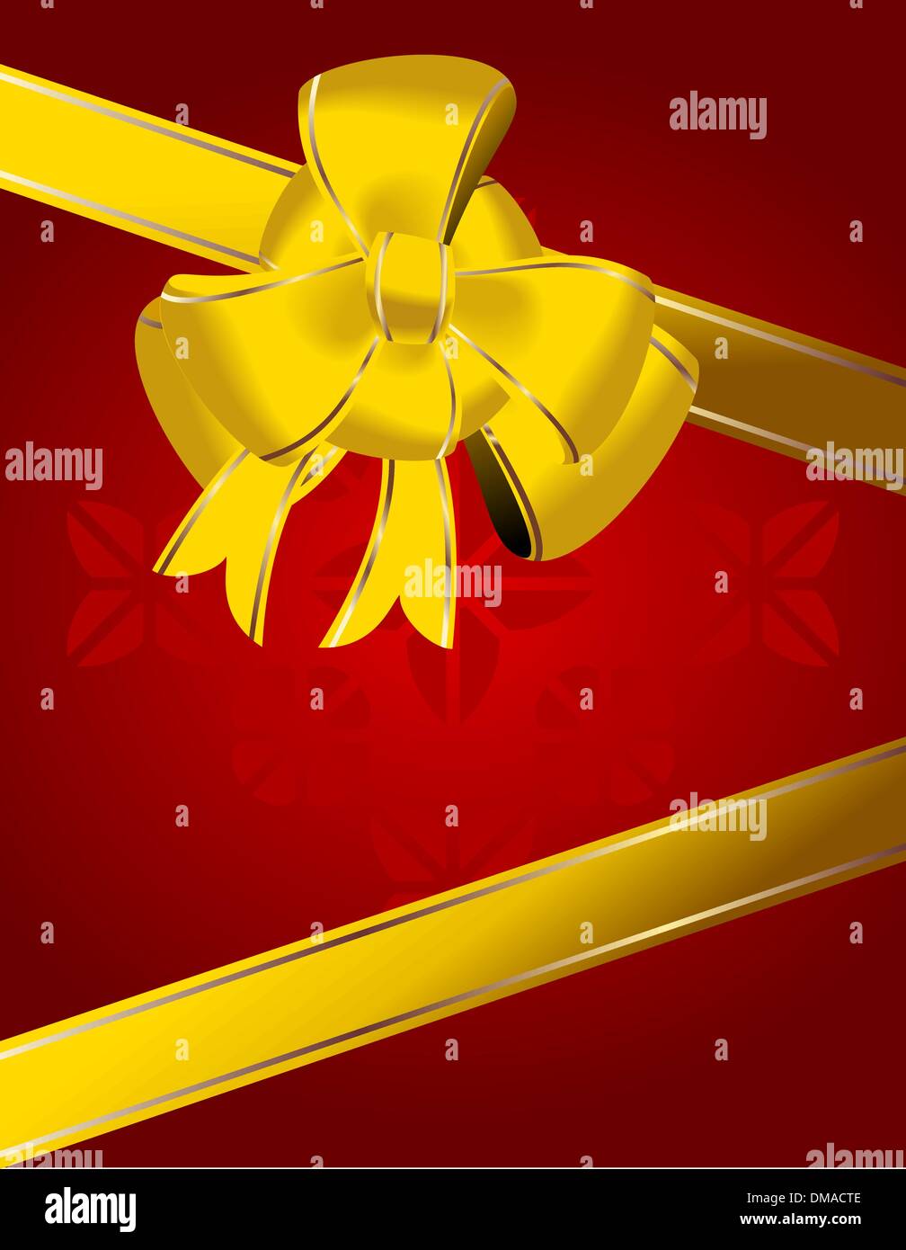Christmas bow decoration Stock Vector Image & Art - Alamy