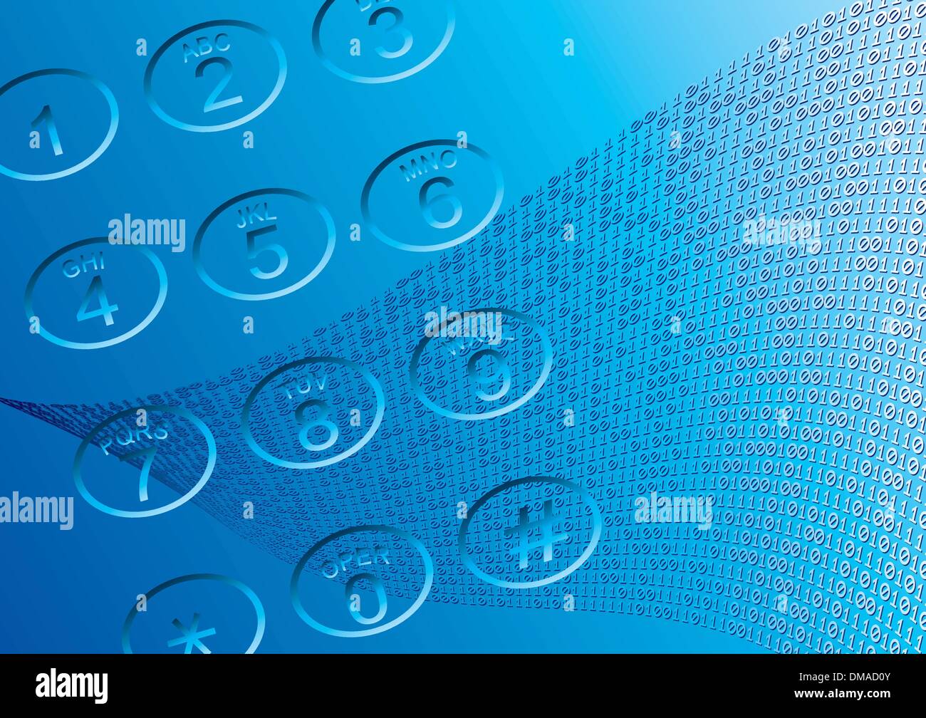 Abstract blue background. Dial Stock Vector Image & Art - Alamy