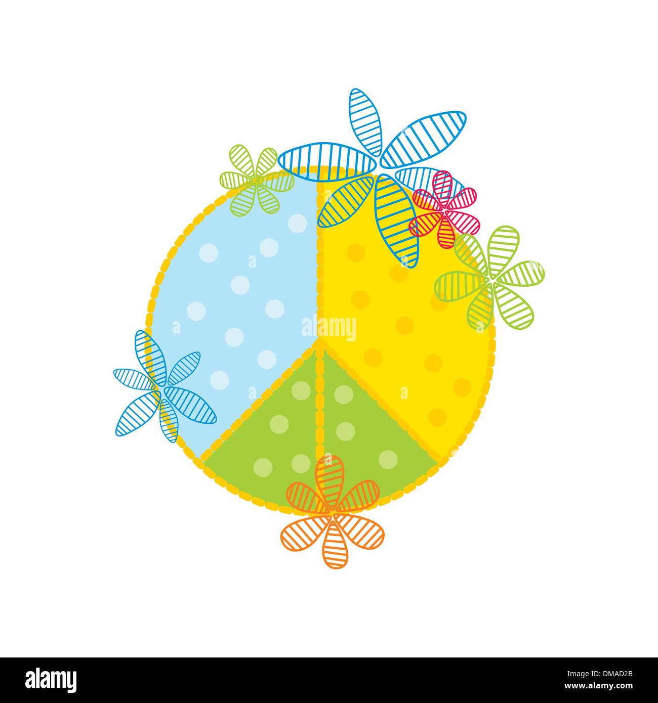 stylized peace symbol Stock Vector Image & Art - Alamy
