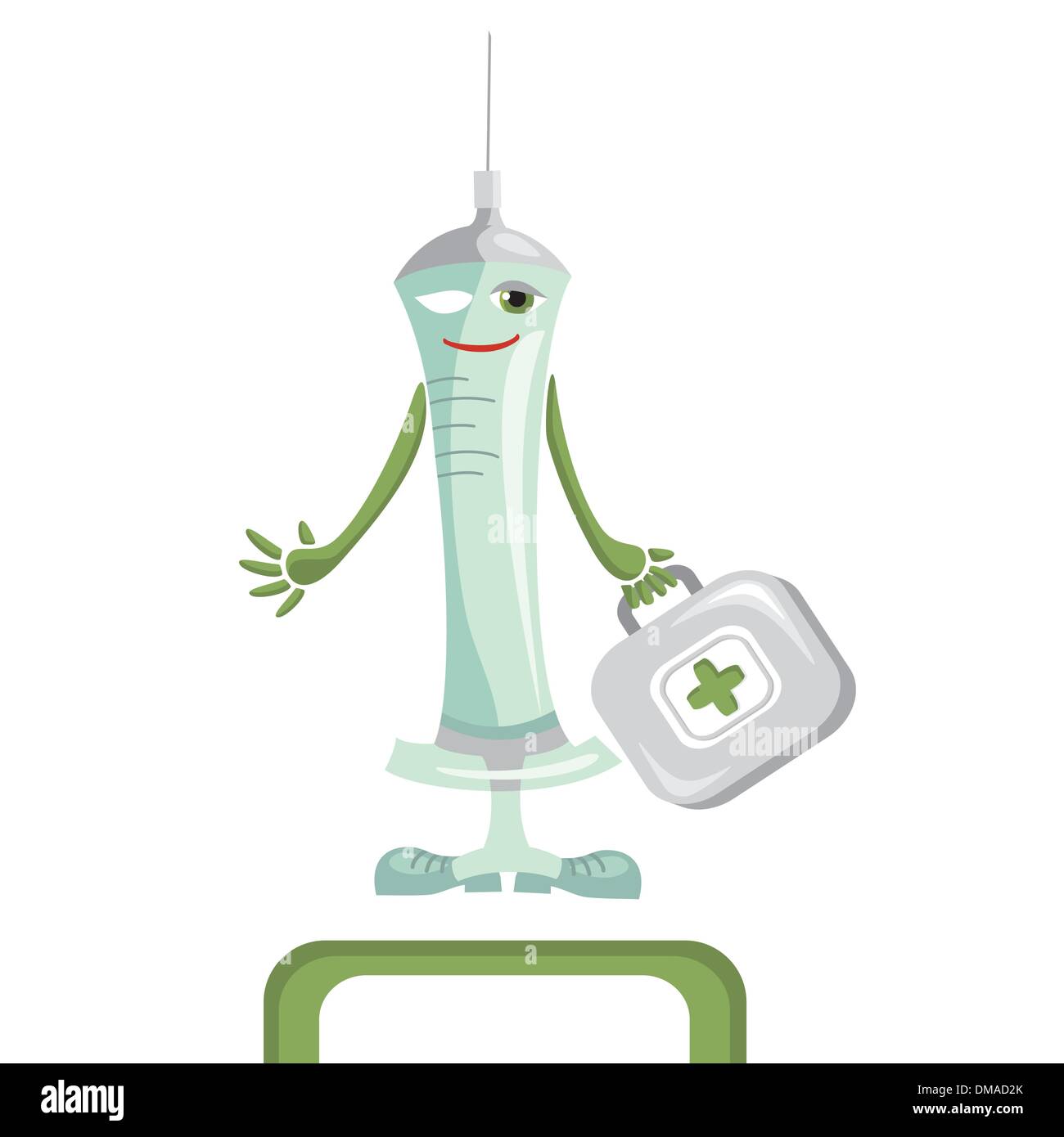 cartoon medical syringe Stock Vector Image & Art - Alamy