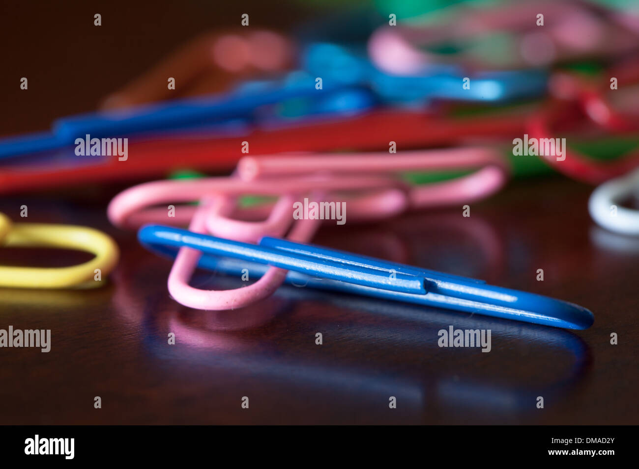 Group of paper clips Stock Photo - Alamy