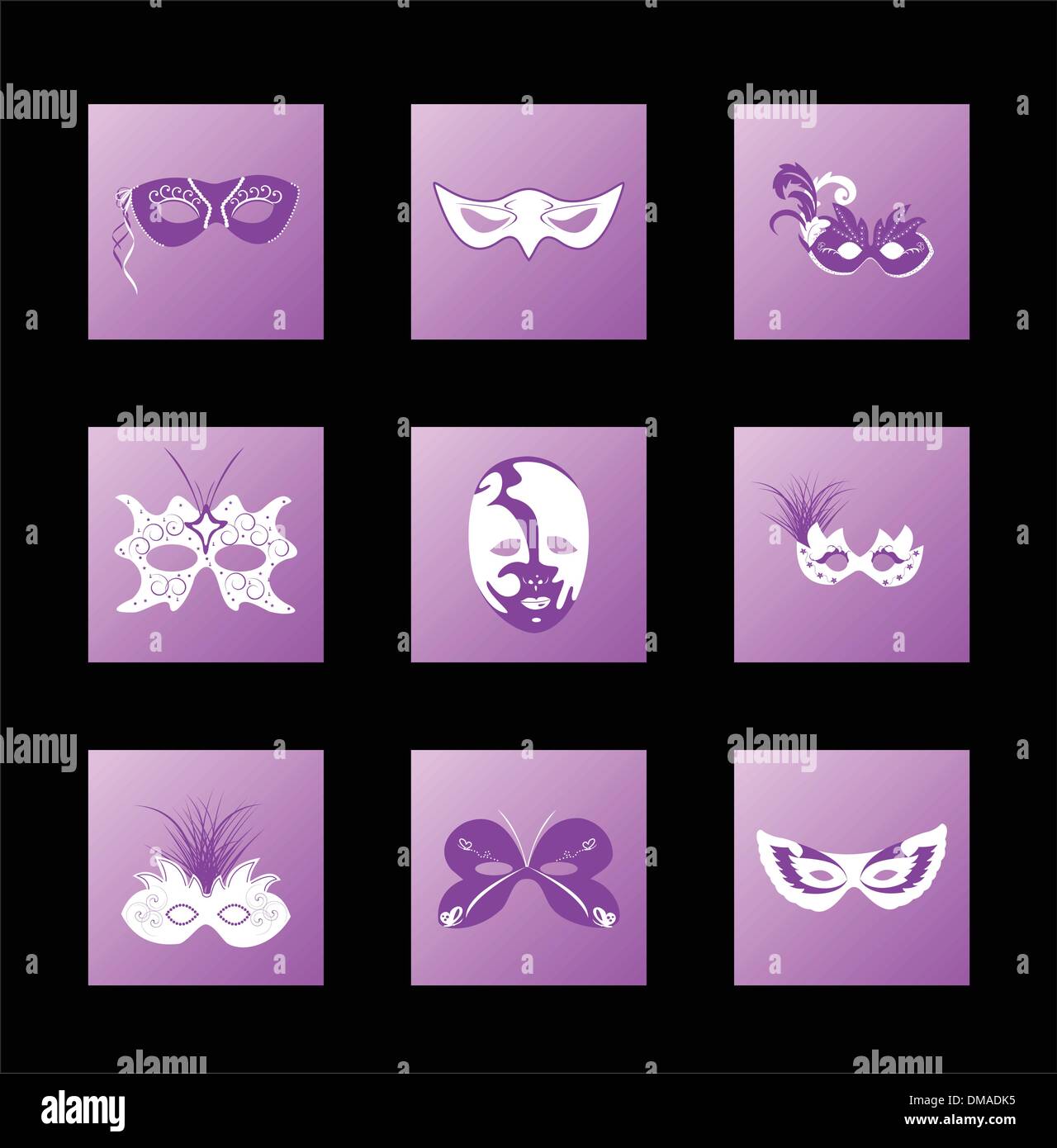 Carnaval icon vector vectors hi-res stock photography and images - Alamy